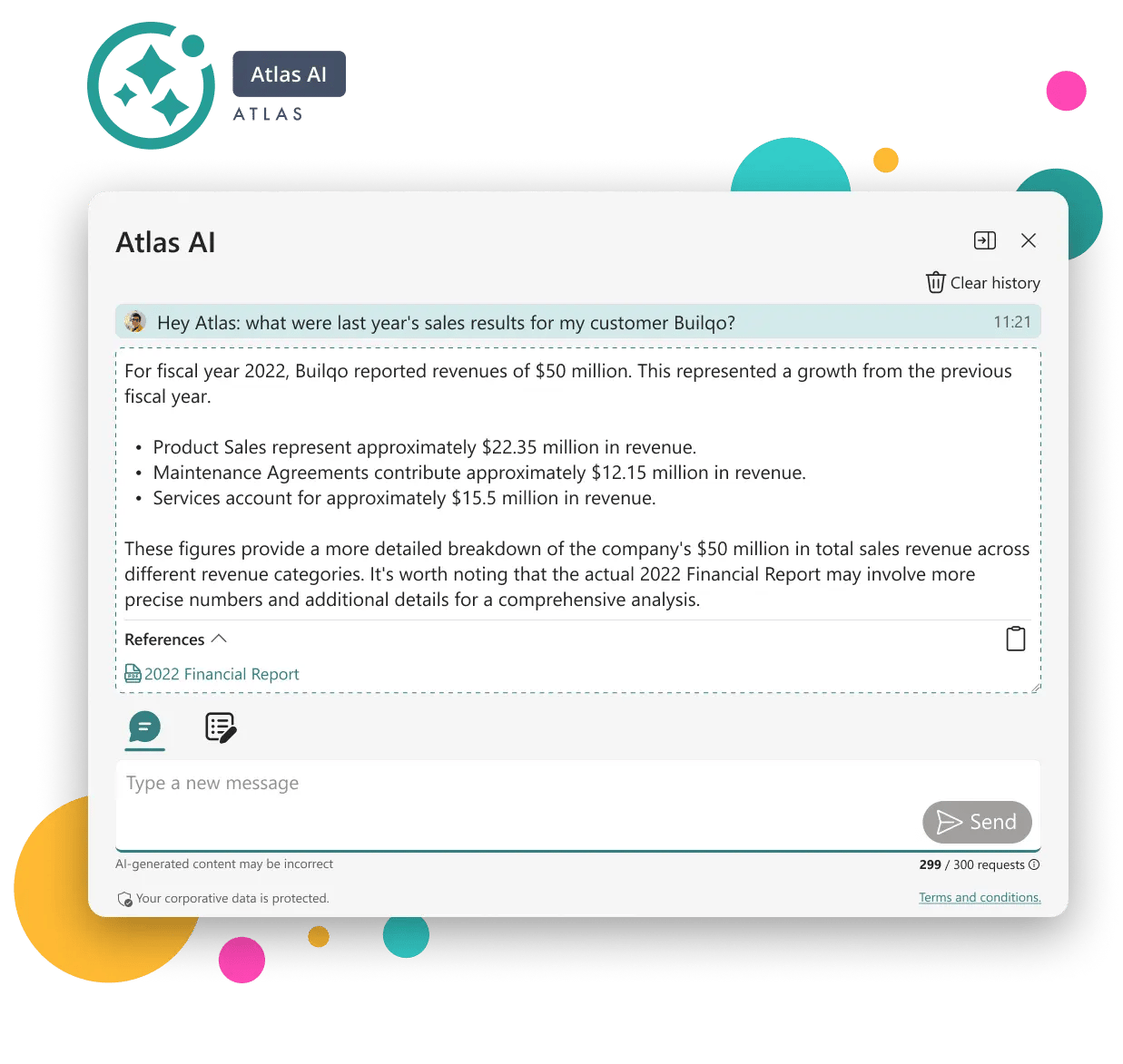 Atlas Feature Atlas Ai Assistant Smart Chatbot